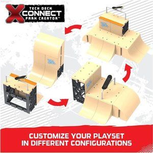 Toys | Tech Deck Danny Way Mega Half Pipe Xconnect Park Creator ...